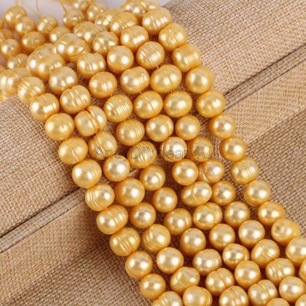 Yellow Pearls - Etsy