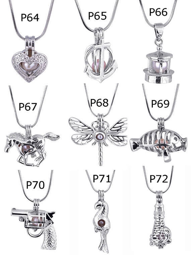 1PCS Pearl Cagecage Pendantcage Pendantslocketsakoya | Etsy