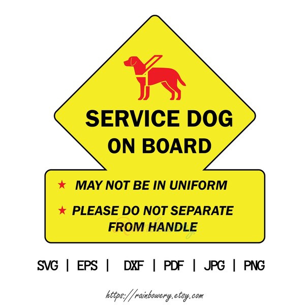 Service Dog Patch - Etsy