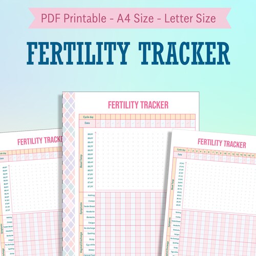 Printable Pregnancy Planner Fertility Tracker Planner - Etsy