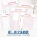 IVF Planner, IUI Planner Printable Template, TTC Planner, Fertility ...