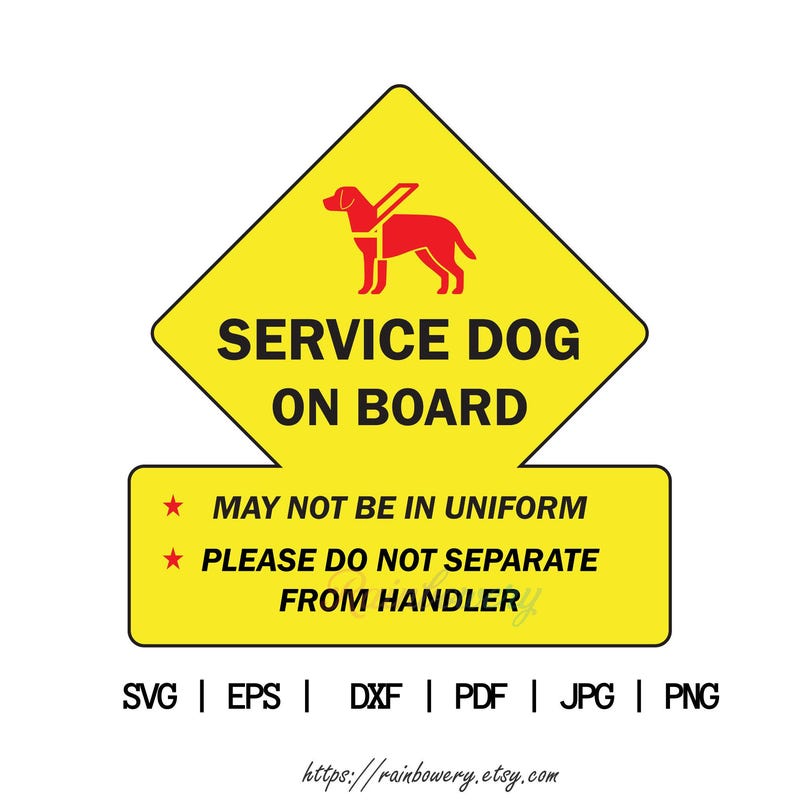 Service Dog Patch - Etsy