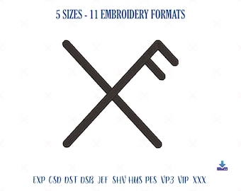 Bind Rune Good Luck - Etsy