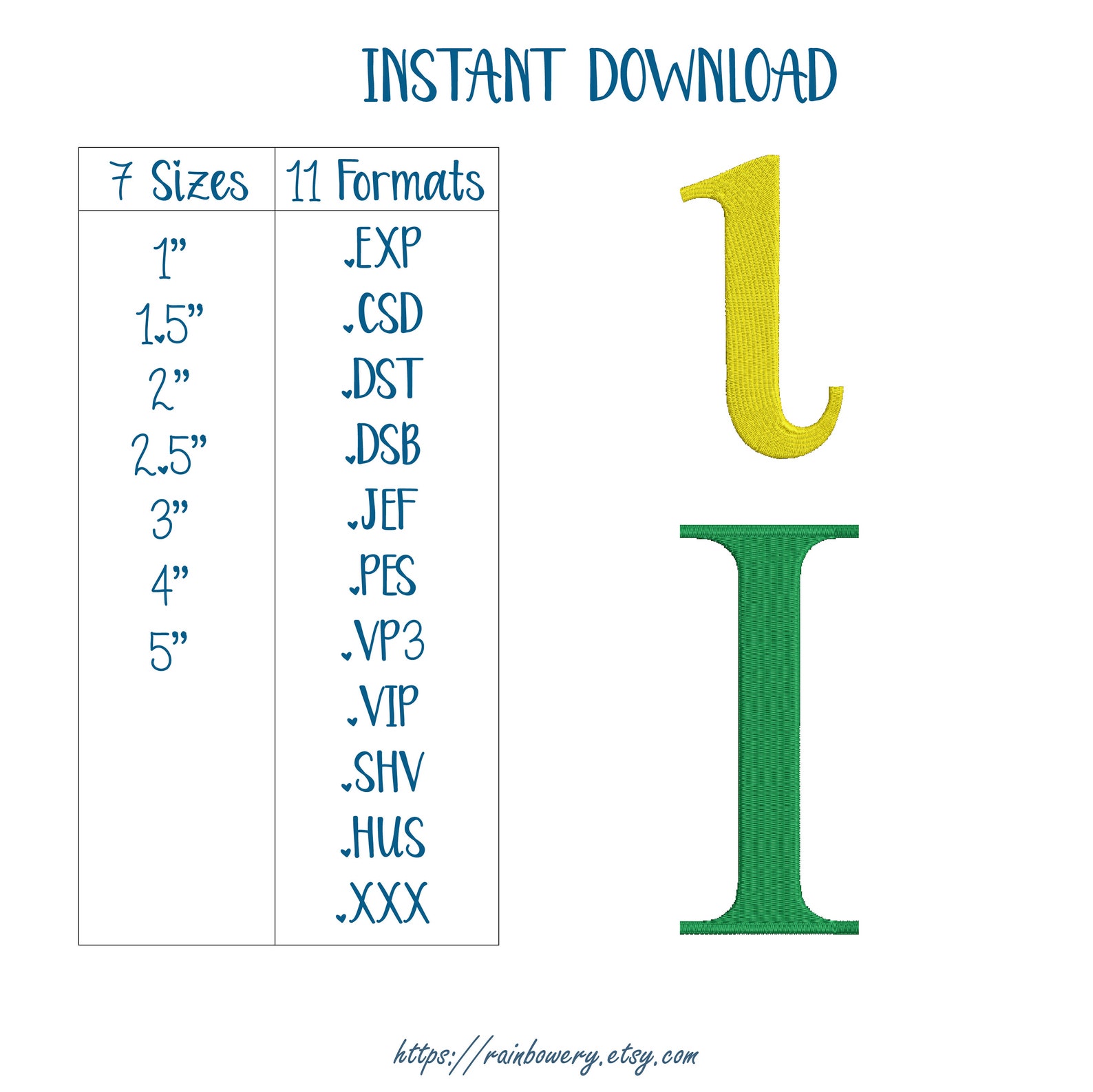 Iota Letter Embroidery Design, Iota Character Machine Embroidery Design ...