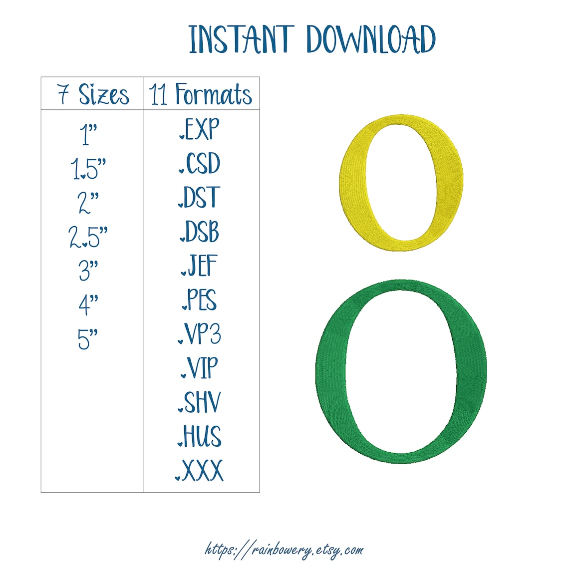 Omicron Letter Embroidery Design Omicron Character Machine | Etsy