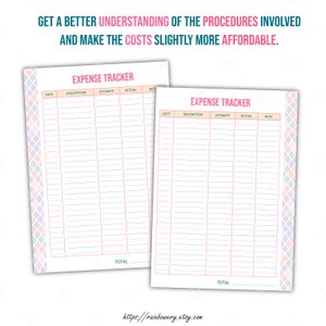 IVF Planner, IUI Planner Printable Template, TTC Planner, Fertility ...