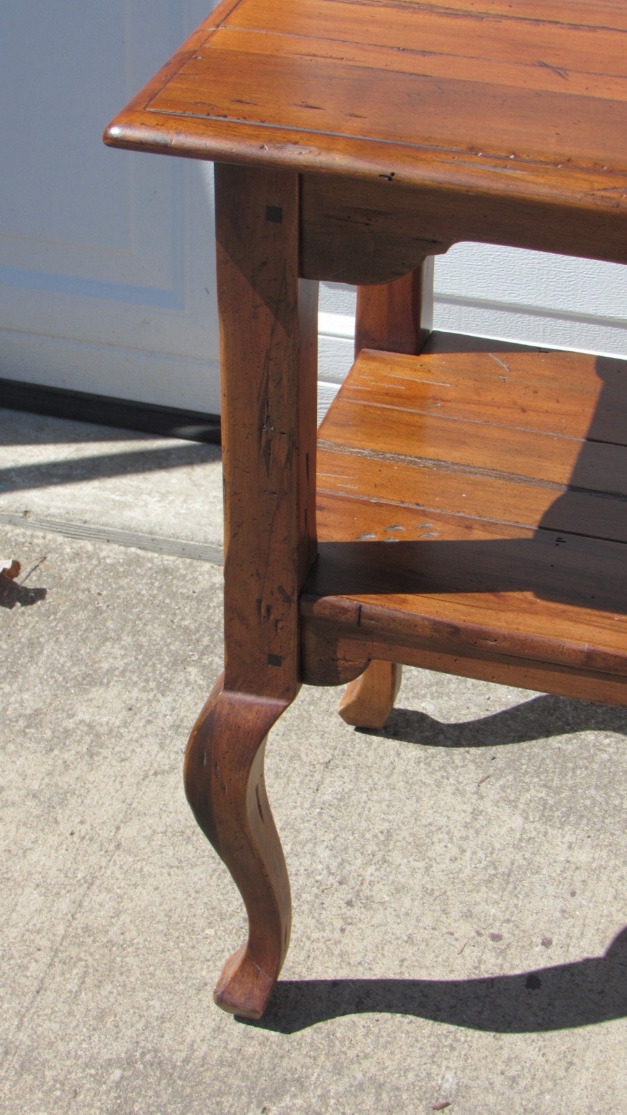 Ethan Allen Pine Console Sofa Table Rustic - Etsy