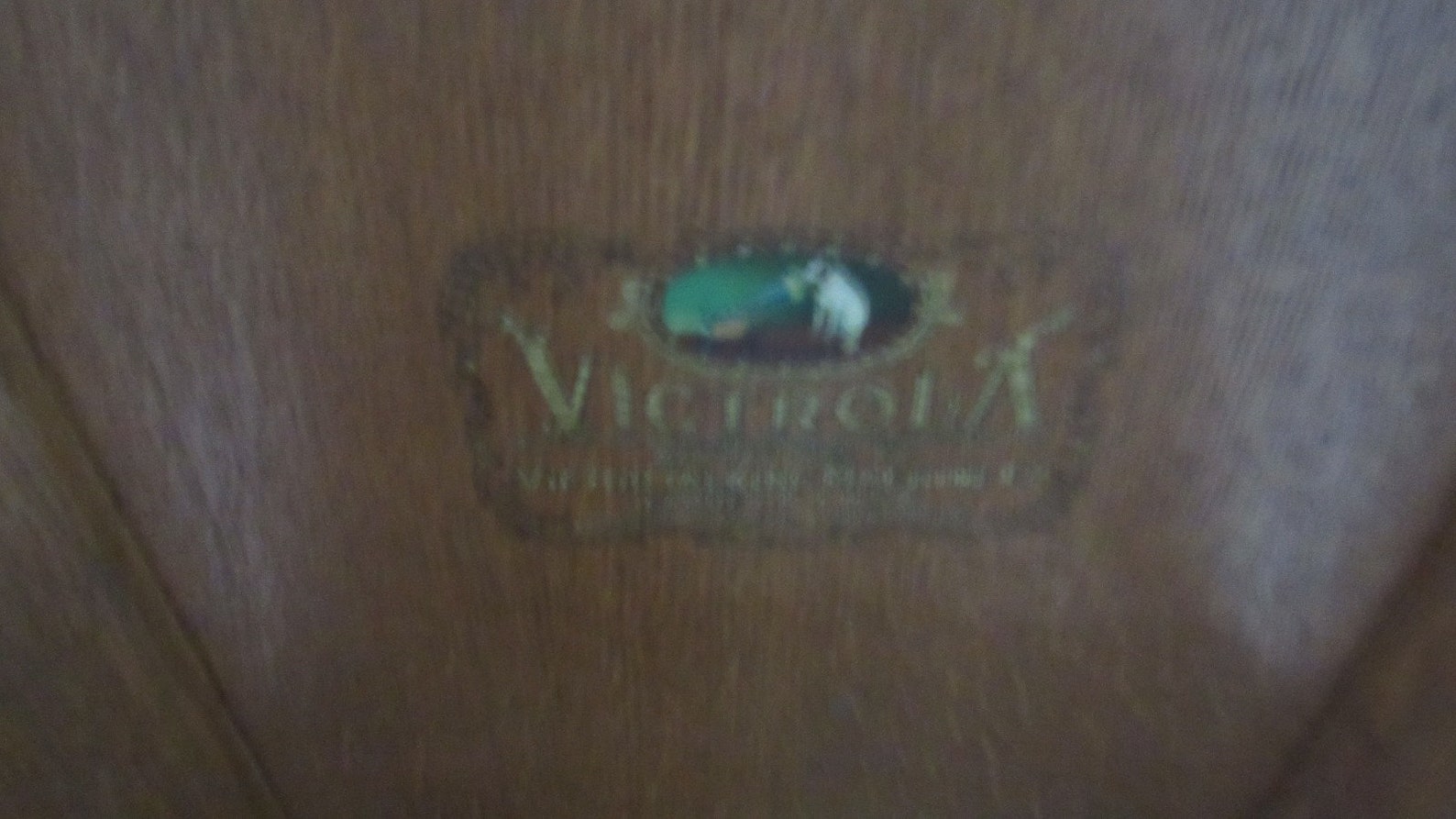 Victor Oak Victrola Music Box Antique Collectible Vintage - Etsy