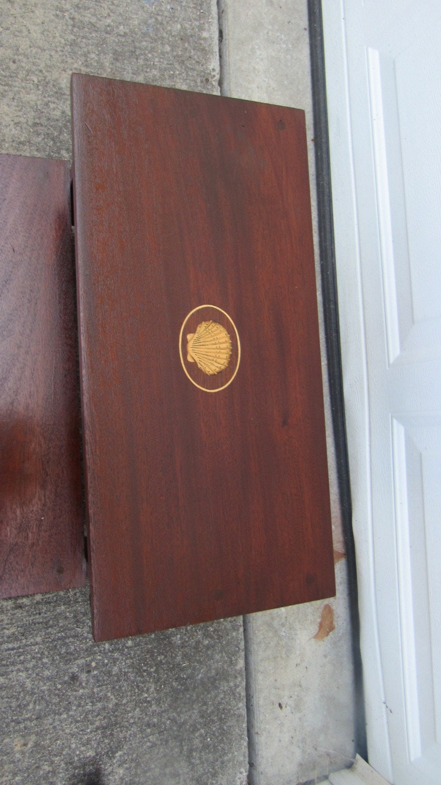 Mahogany Bed Steps Stool Mahogany Shell Design Nice - Etsy