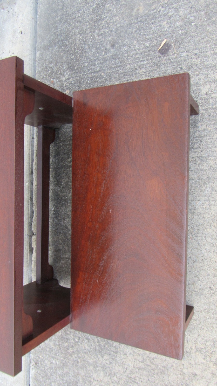 Mahogany Bed Steps Stool Mahogany Shell Design Nice - Etsy