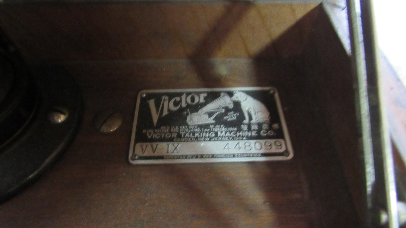 Victor Oak Victrola Music Box Antique Collectible Vintage - Etsy