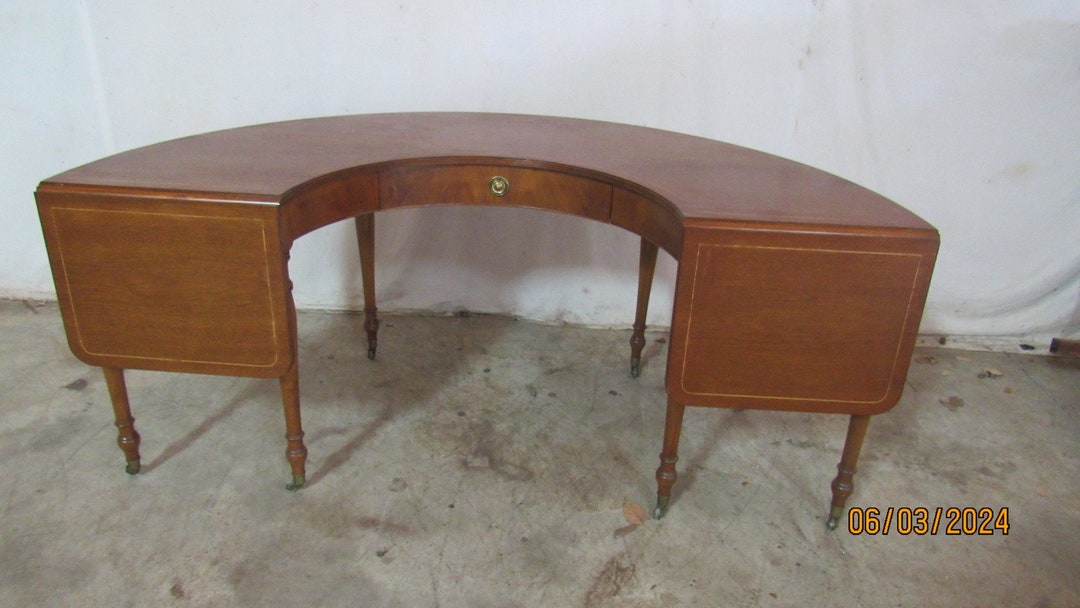 Baker Executive Desk Horseshoe Designer Table - Etsy