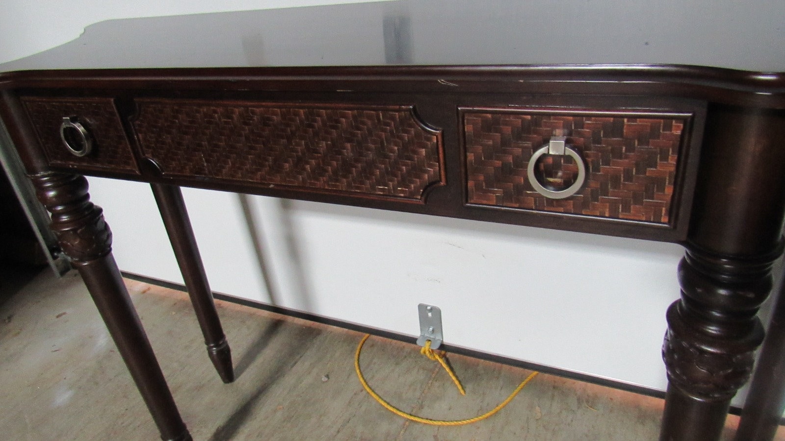 Mahogany Bombay Console Entry Table - Etsy