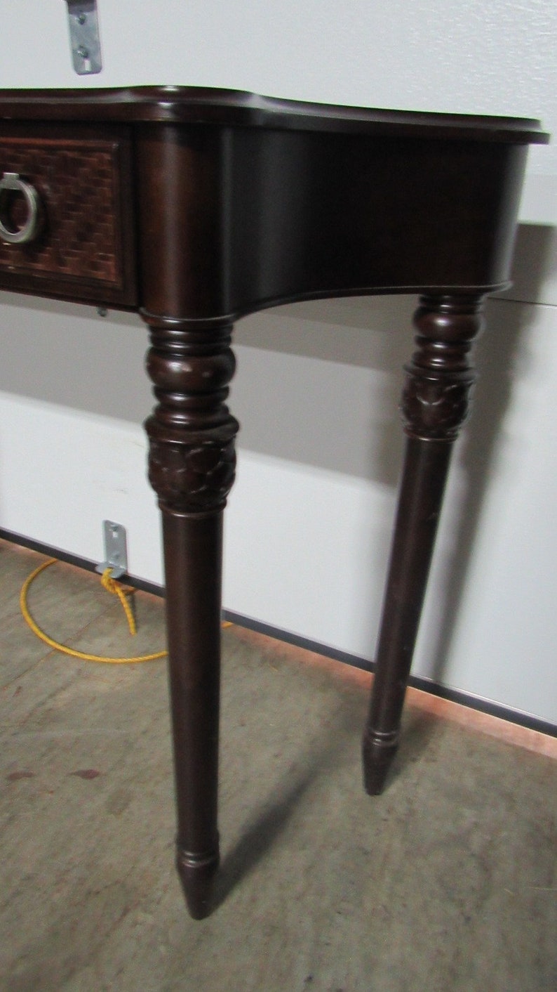 Mahogany Bombay Console Entry Table - Etsy