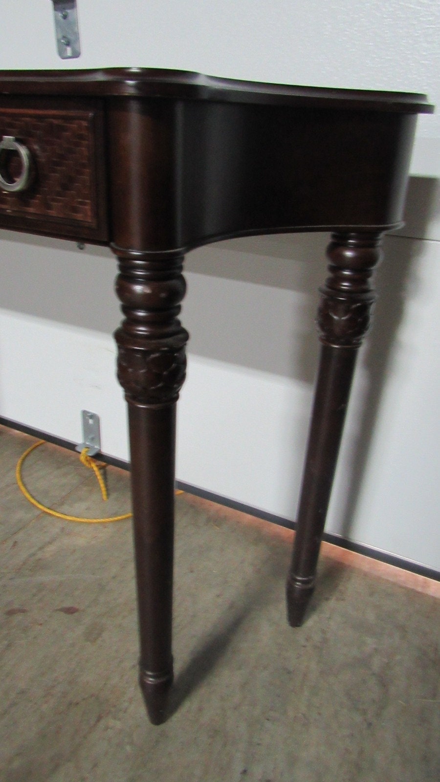 Mahogany Bombay Console Entry Table - Etsy