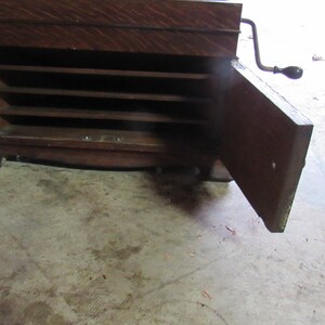 Victor Oak Victrola Music Box Antique Collectible Vintage - Etsy