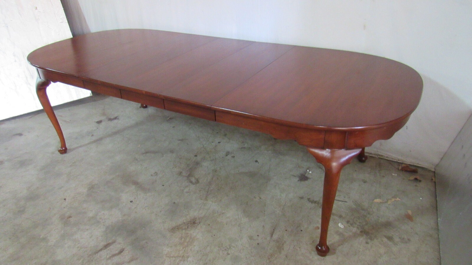 Henkel Harris Queen Anne Dining Room Table Cherry Three Leaves - Etsy