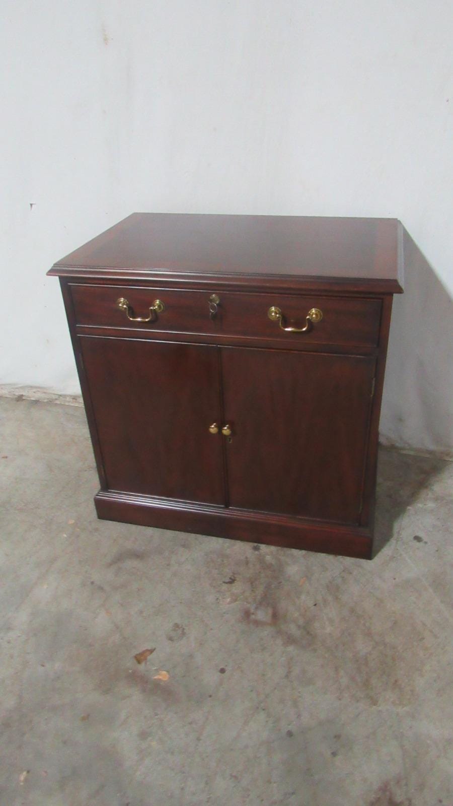 Henkel Moore Credenza Deskcabinet Mahogany - Etsy