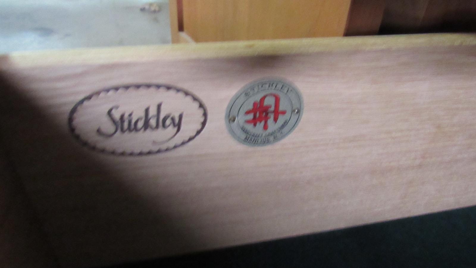 Stickley Entertainment Cherry Cabinet Inlaid - Etsy
