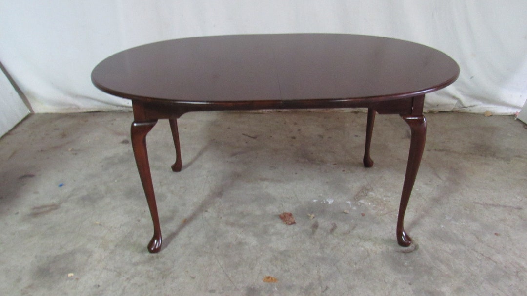 Harden Cherry Dining Room Table Queen Anne - Etsy