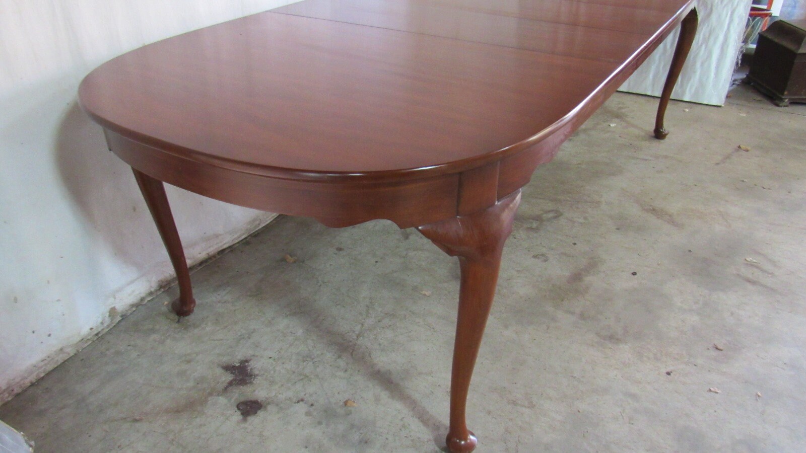 Henkel Harris Queen Anne Dining Room Table Cherry Three Leaves - Etsy