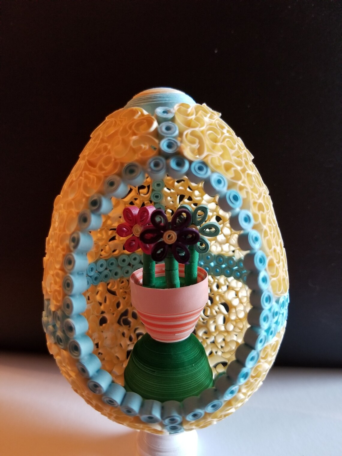 Quilled 3d Easter Egg - Etsy