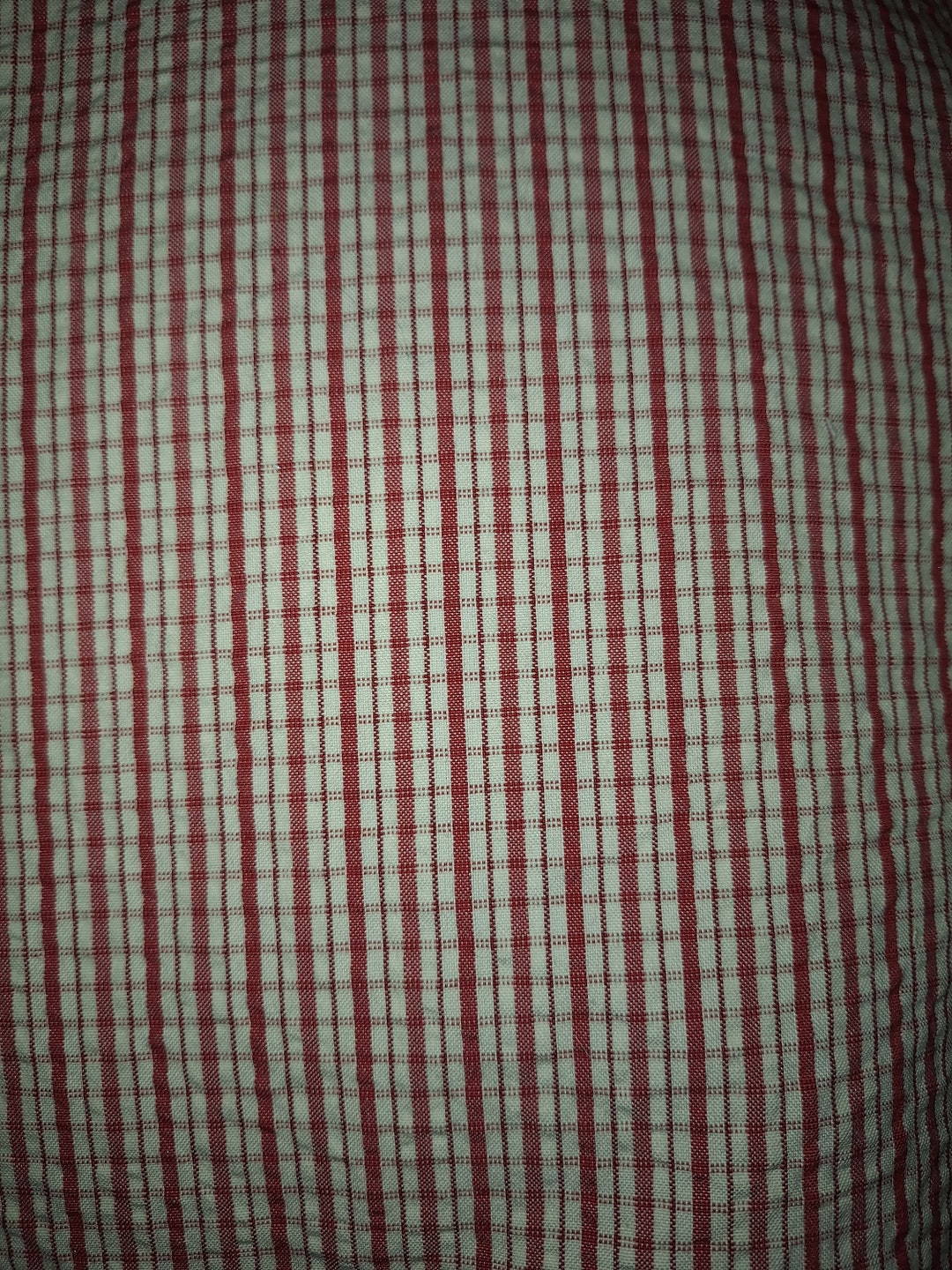 Covington Industries 7pc Inlet Check Seersucker 16x13" 100% Cotton ...