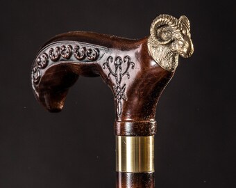 VIP Eagle Walking Stick Walking Cane Wood Cane Hand Carved Hiking Stick ...