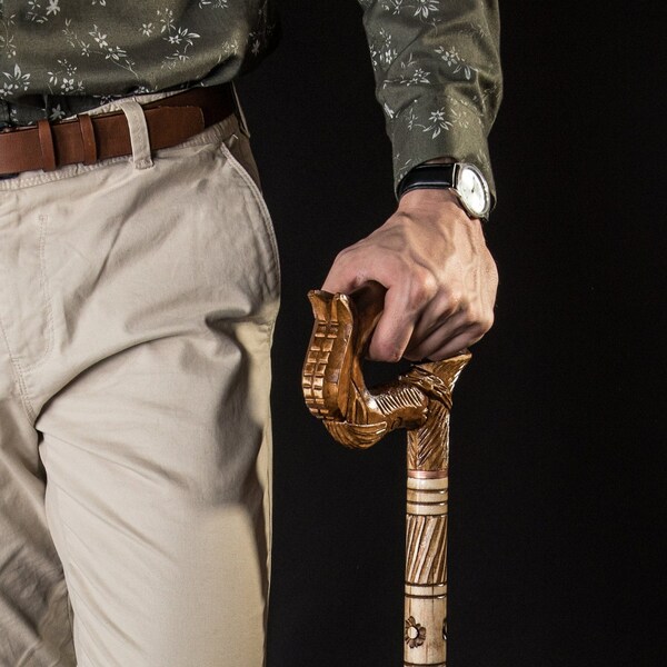 Maasai Traditional Blackwood Talking Stick Original Handcarved - Etsy ...