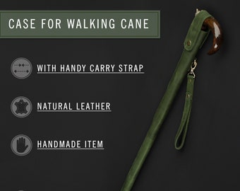 Walking Cane Covers Bag for Walking Stick Storage Walking - Etsy