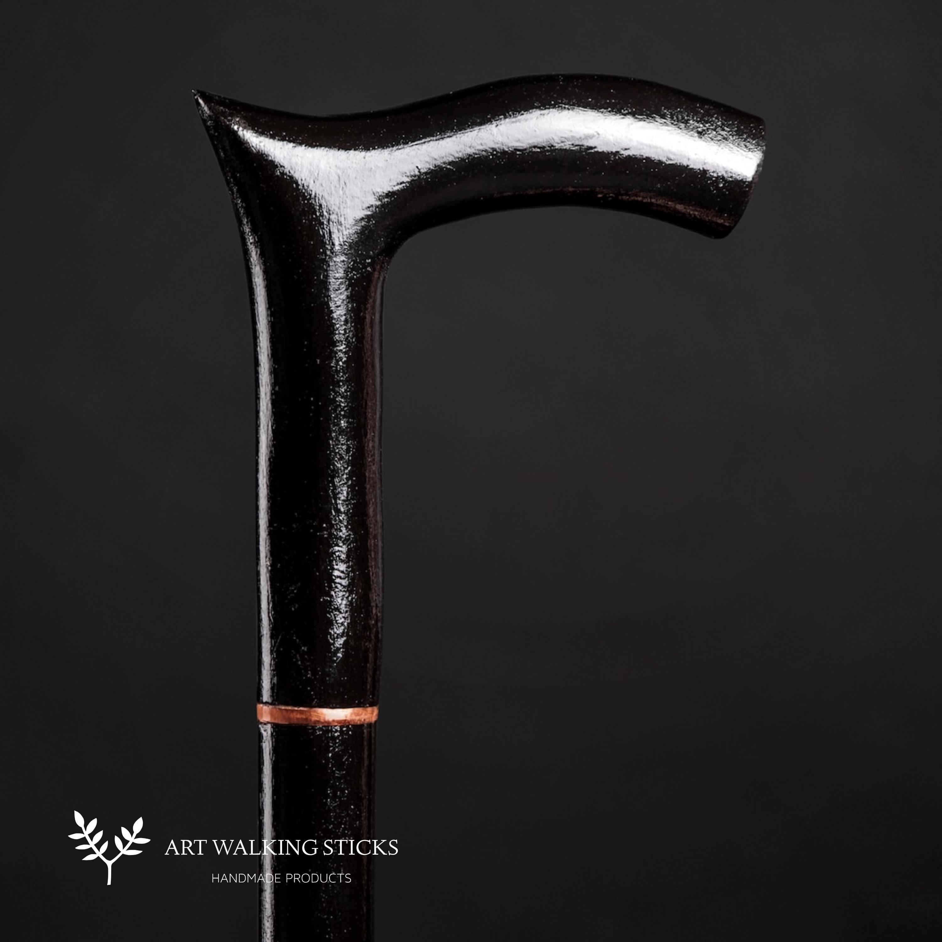Elegant Walking Stick for Women Black, Mom, Grandma - Ladies, Crafted ...