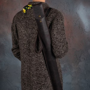 Walking Cane Covers Walking Cane Case Bag Leather - Cane Holder Rack - Etsy