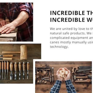 Elegant Walking Stick for Women, Mom, Grandma - Ladies, Crafted Handle ...