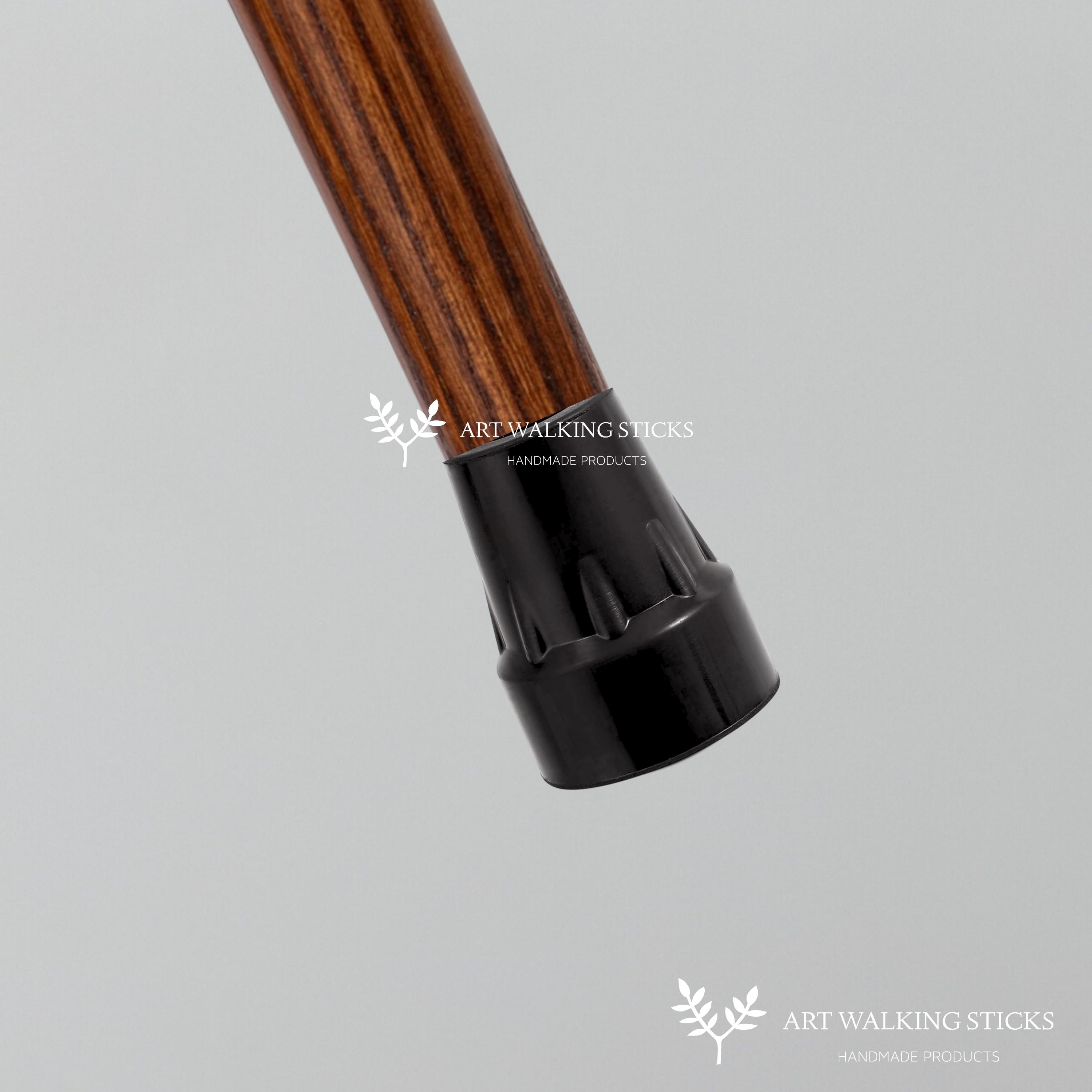 Bear Luxury Walking Cane for Men, Cool Fasionable Handle Brass Bear ...