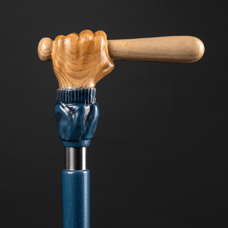 Baseball Bat Walking Cane New York Yankees Unique Sport - Etsy