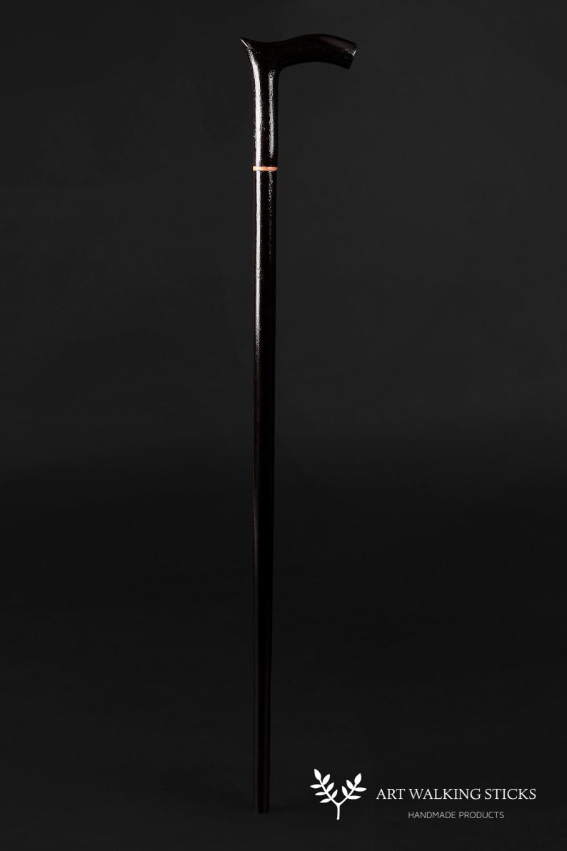 Elegant Walking Stick for Women Black, Mom, Grandma - Ladies, Crafted ...