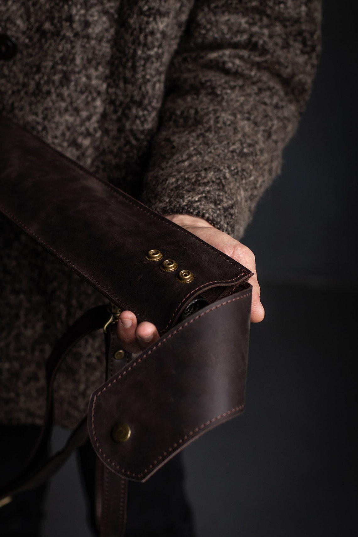 Walking Cane Covers Walking Cane Case Bag Leather Cane - Etsy