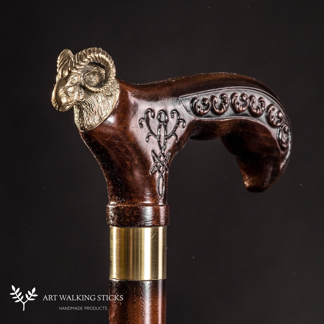 Fancy Aries Walking Cane for Men Gentlemen Stylish Luxury Accessory - Etsy