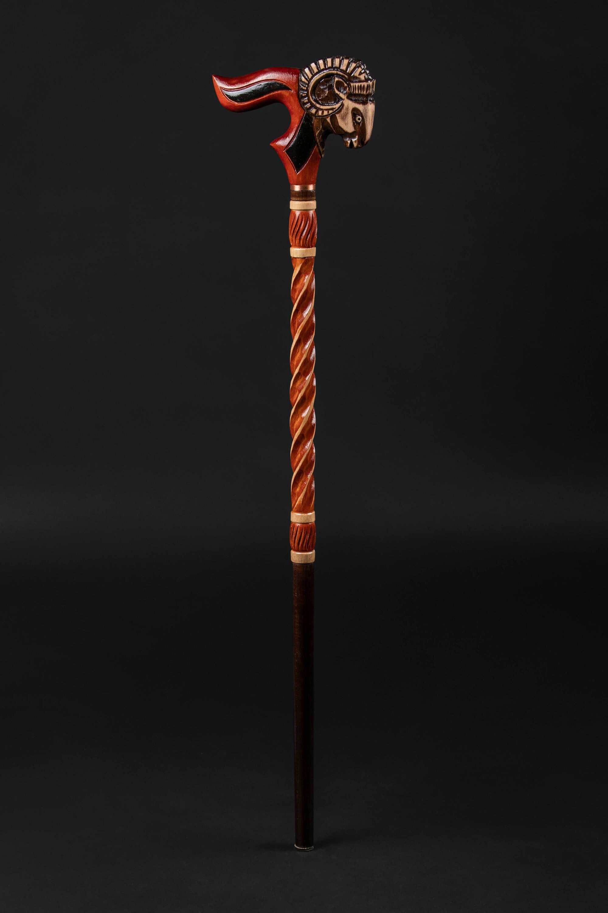 Hand Carved Waking Cane for Gift Animal Collection - Etsy