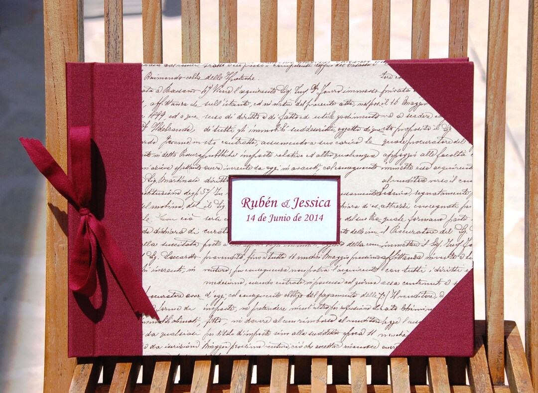 Wedding Signature Book, Wedding Photo Album, Guest Album, Wedding ...