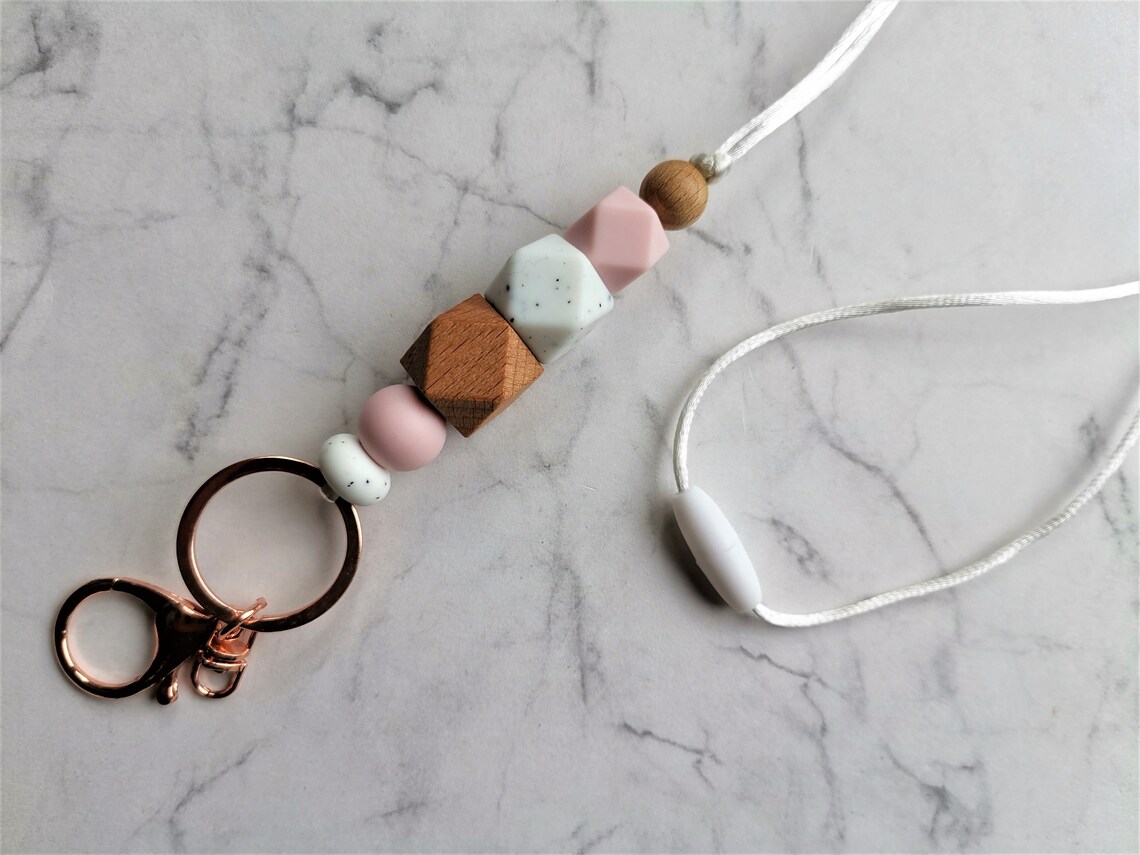 Lanyard Teacher Lanyards Teacher Gift Pastels Colour Beech | Etsy