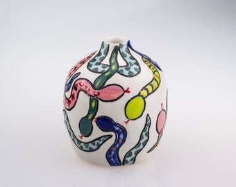 Snake vase | Etsy