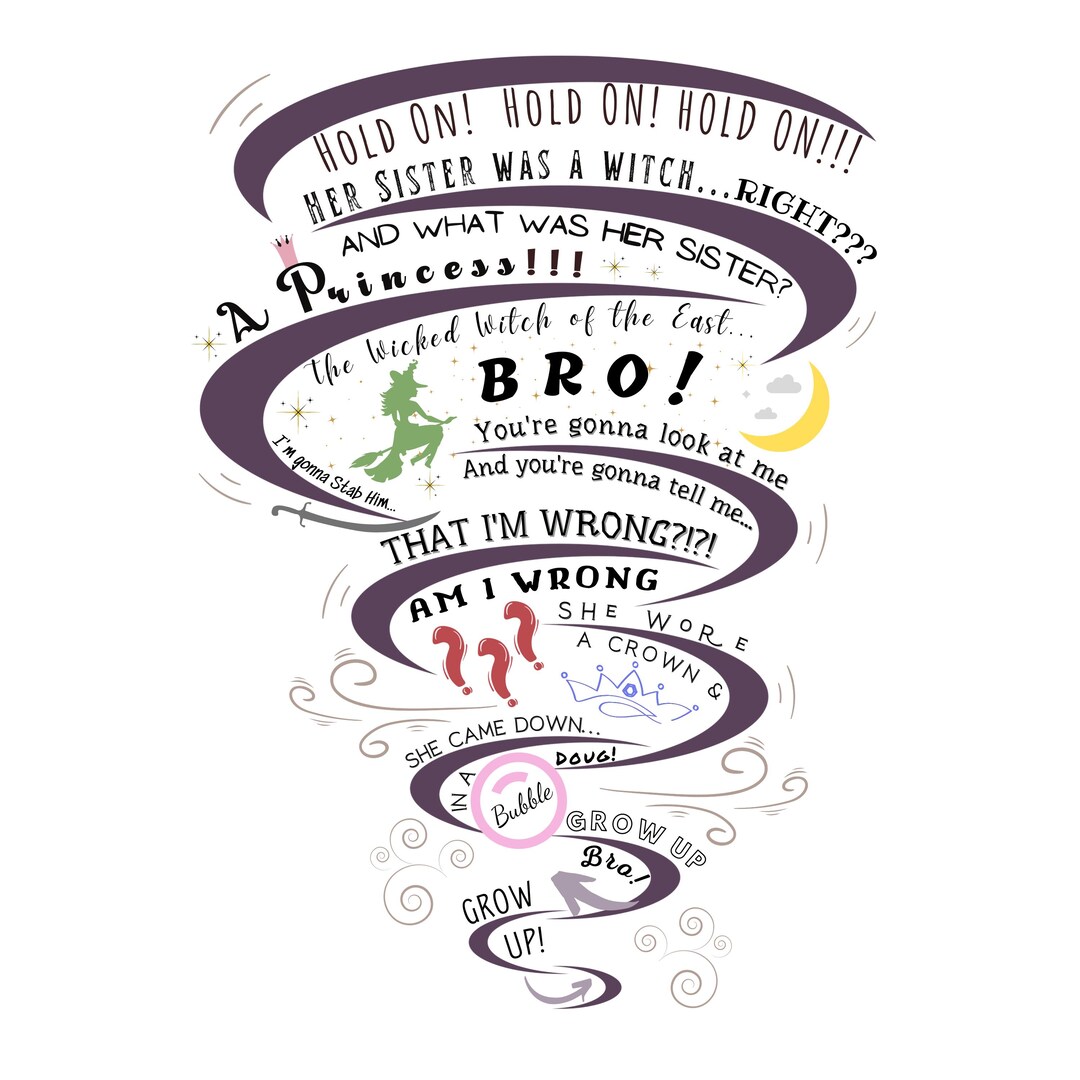 Wicked Witch of the East, Bro SVG: Wizard of Oz - Cricut Cut File ...