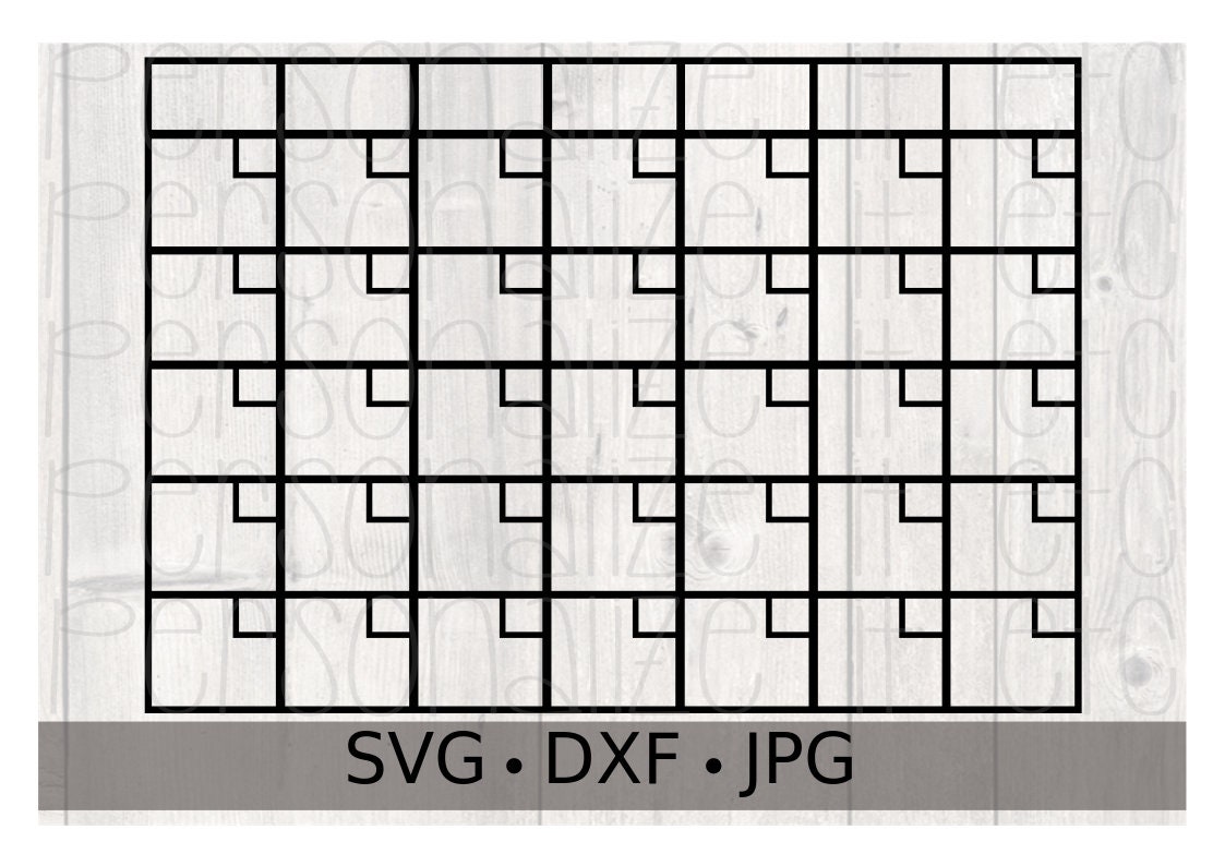 Cricut Template Svg File Calendar Svg Free