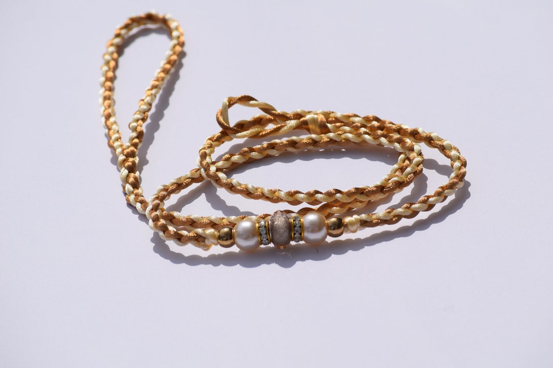 Dog Show Lead Dog Show Leash 35 Cream and Dark Khaki Dog - Etsy