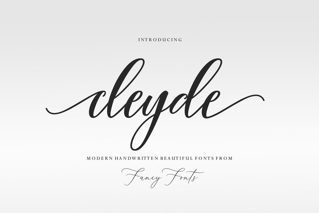 Cricut Font, Handwritten Font, Digital Font, Modern Font, Calligraphy ...