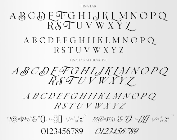 Serif Block Font