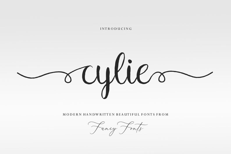 Digital Font Modern Font Calligraphy Font Handwritten Font - Etsy