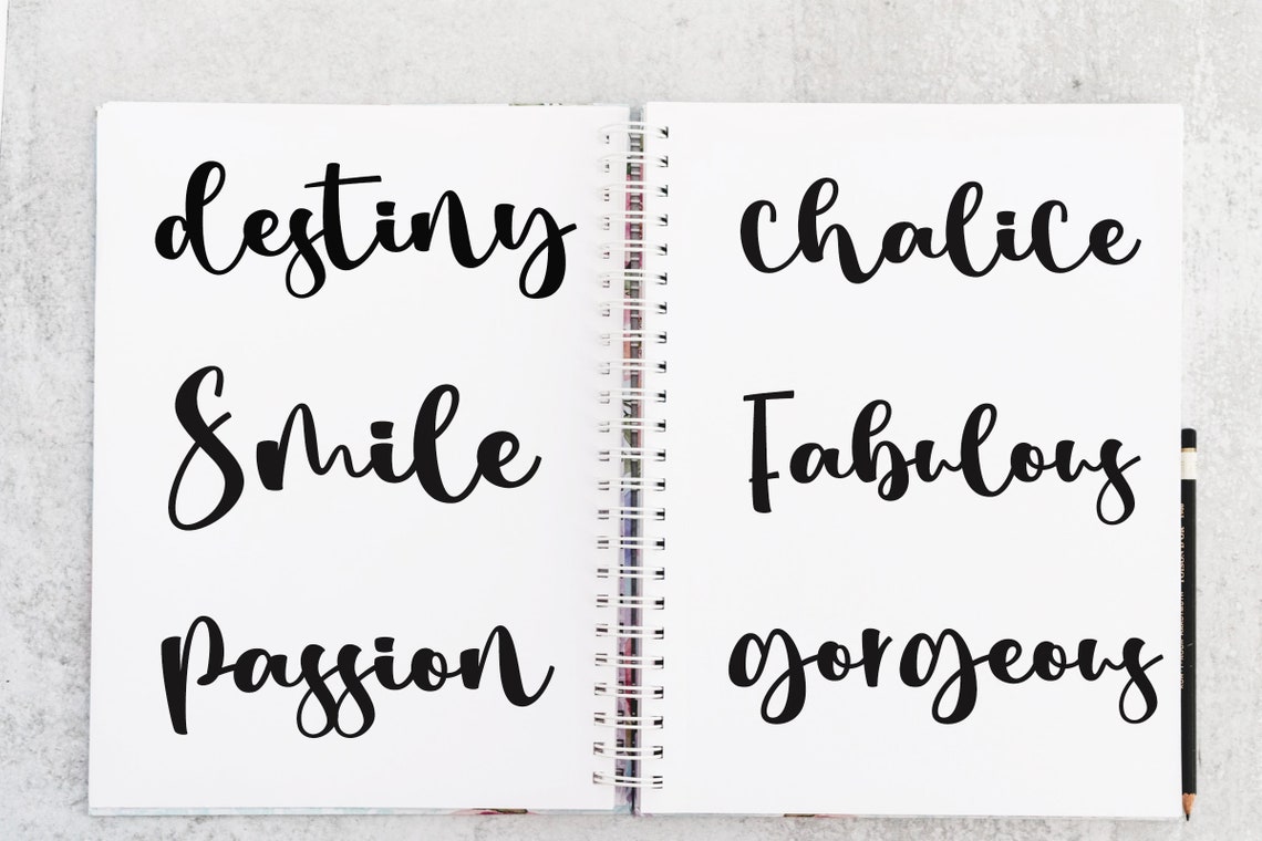 Fonts for Cricut Procreate Font Font Download Handwritten - Etsy