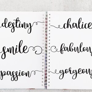 Candice Font: Modern Handwritten Font for Cricut (digital Download) - Etsy